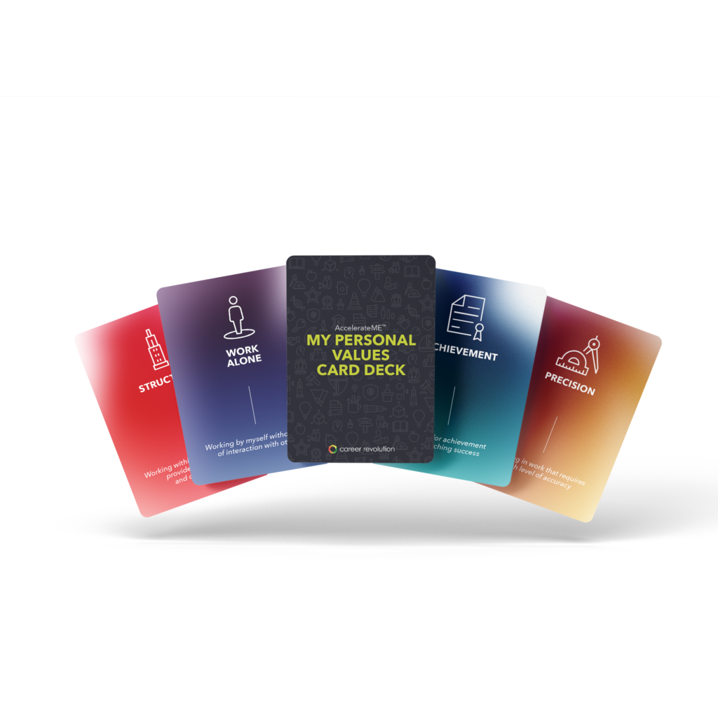 My Personal Values Card Deck - Career Revolution